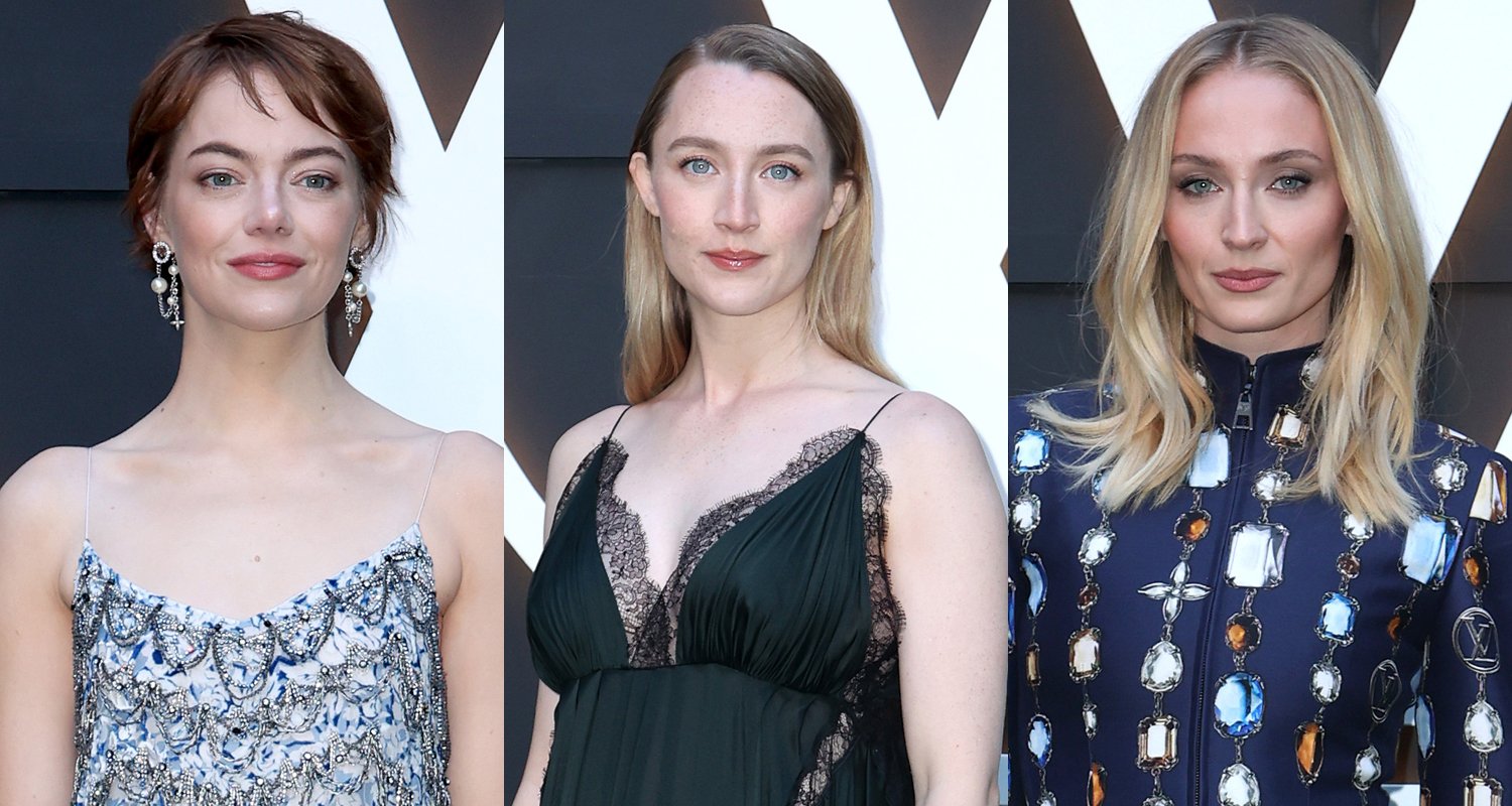 Emma Stone, Saoirse Ronan, Sophie Turner, & More Attend Louis Vuitton ...