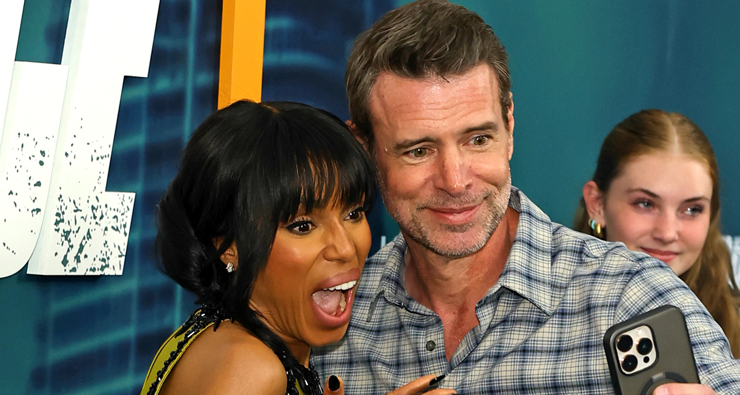 Kerry Washington Gets Surprise Visit from ‘Scandal’ Co-Star Scott Foley ...