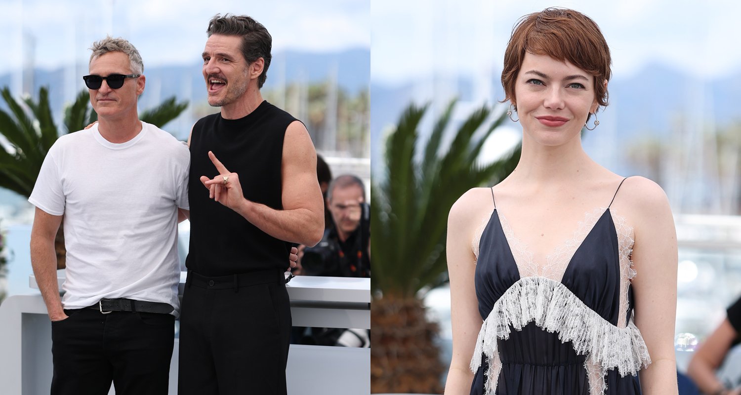 Pedro Pascal Shows Off His Arms at ‘Eddington’ Photocall with Co-Stars ...