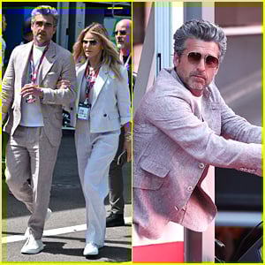 Patrick Dempsey Waves Checkered Flag at F1 Monaco Grand Prix, Plus ...