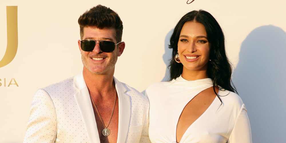 Robin Thicke & April Love Geary Get Married in Mexico After 6-Year ...