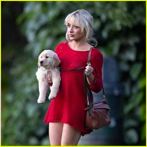 Sabrina Carpenter Spotted With Adorable New Puppy During Park Day in L ...