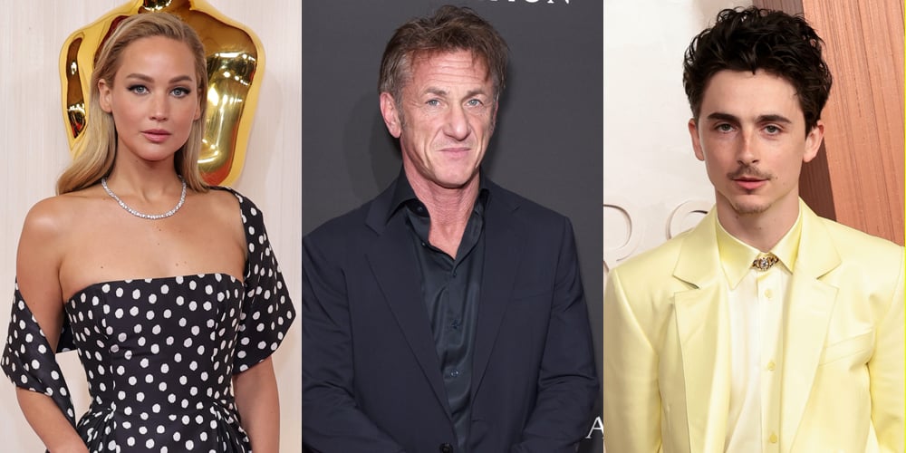 Sean Penn Calls Jennifer Lawrence the ‘Last Movie Star’, Admits He’s Never Seen Timothee ...