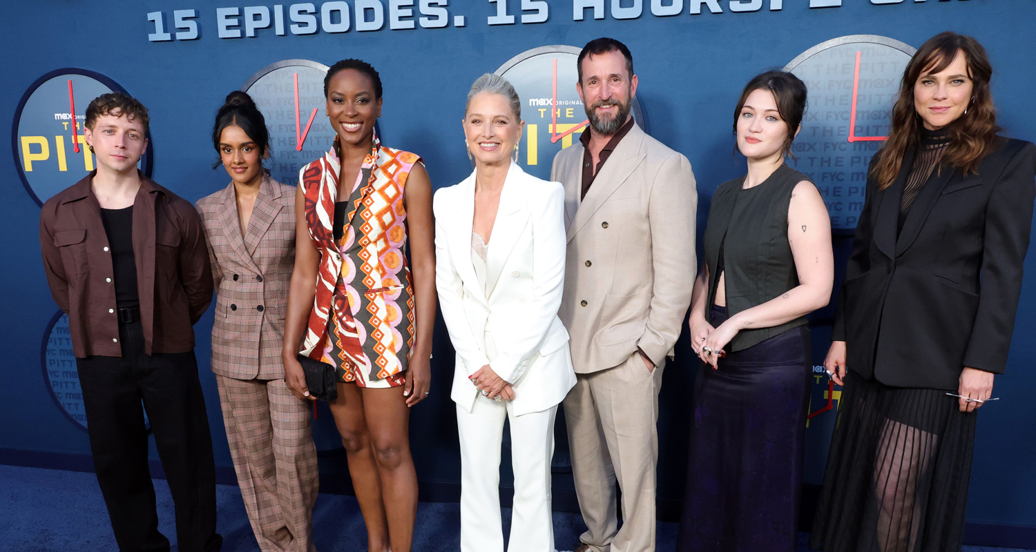 Noah Wyle & ‘The Pitt’ Co-Stars Step Out for FYC Event! | Fiona Dourif, Gerran Howell, Isa ...