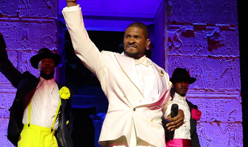 Usher Makes Rare Appearance with Wife Jenn at Met Gala 2025, Gives ...