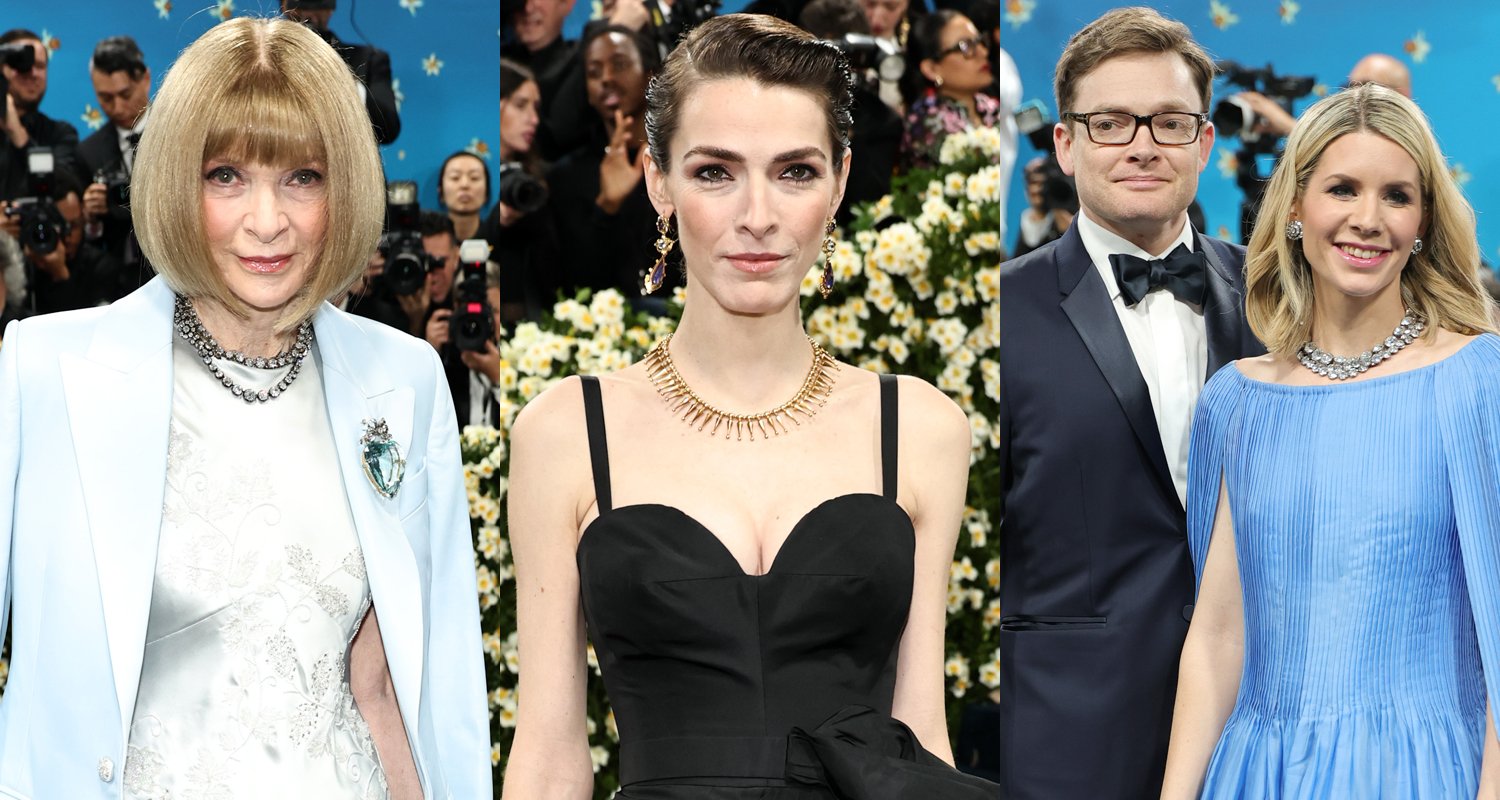 Anna Wintour Gets Support from Daughter Bee Carrozzini & Son Charles Shaffer at Met Gala 2025 ...