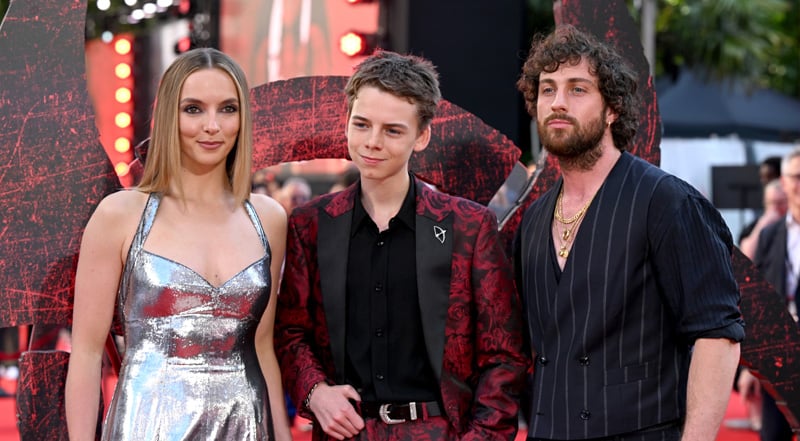 Jodie Comer & Aaron Taylor-Johnson Join Their On-Screen Son Alfie ...