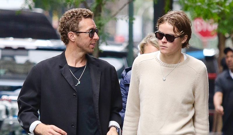 Chris Martin & Son Moses Spotted Hanging Out in NYC After Father’s Day ...