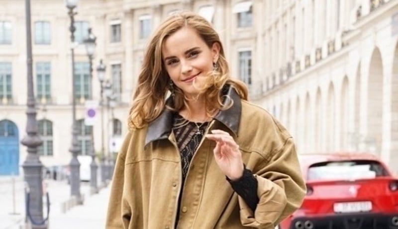 Emma Watson Spotted Heading Out for Friday Night in Paris Wearing a ...