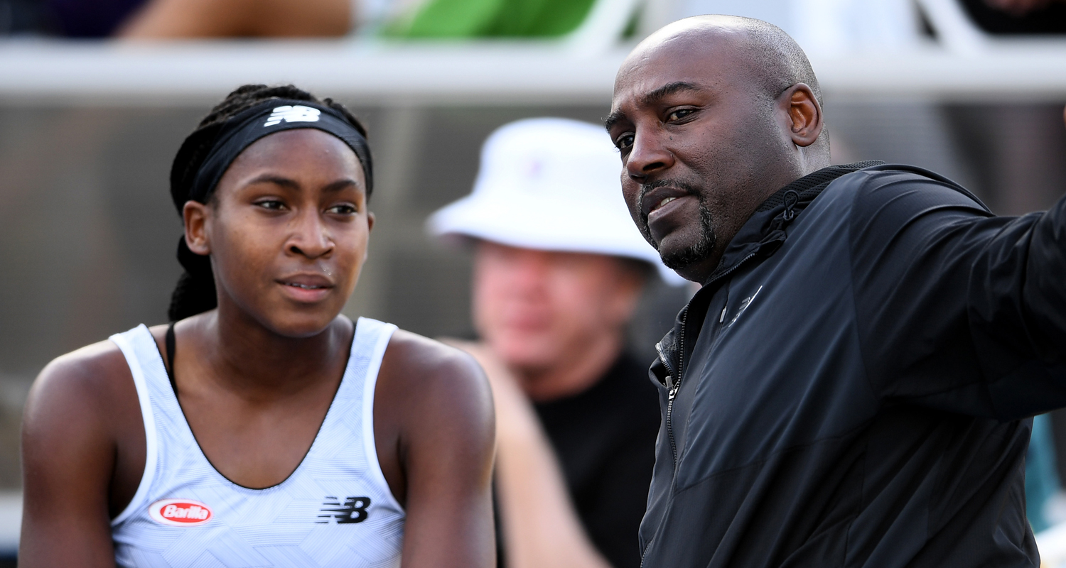Coco Gauff’s Dad Corey Reveals Why He Wears Headphones When She Plays ...