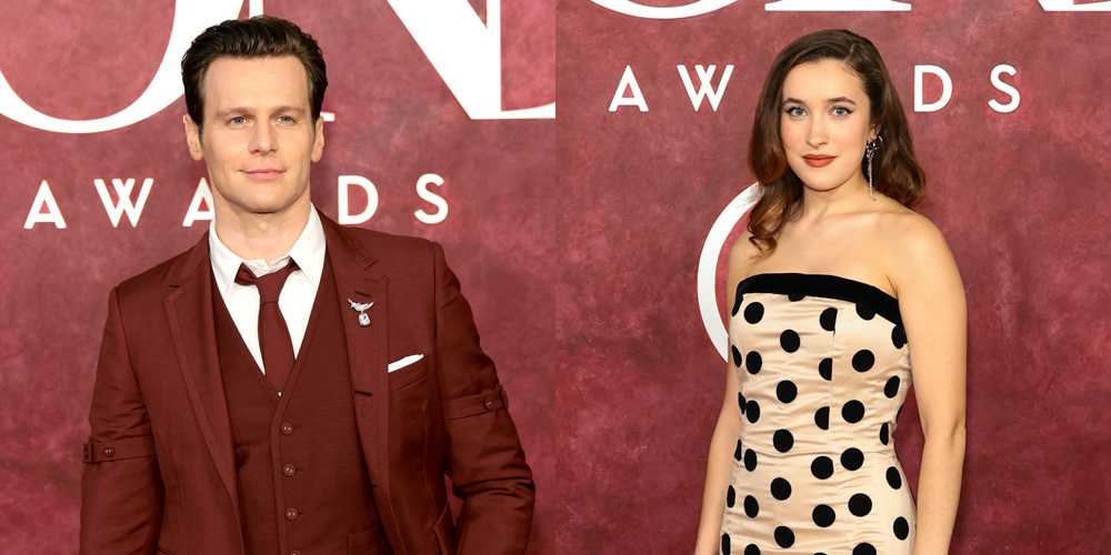 Jonathan Groff Joins ‘Just in Time’ Co-star Gracie Lawrence at Tony ...