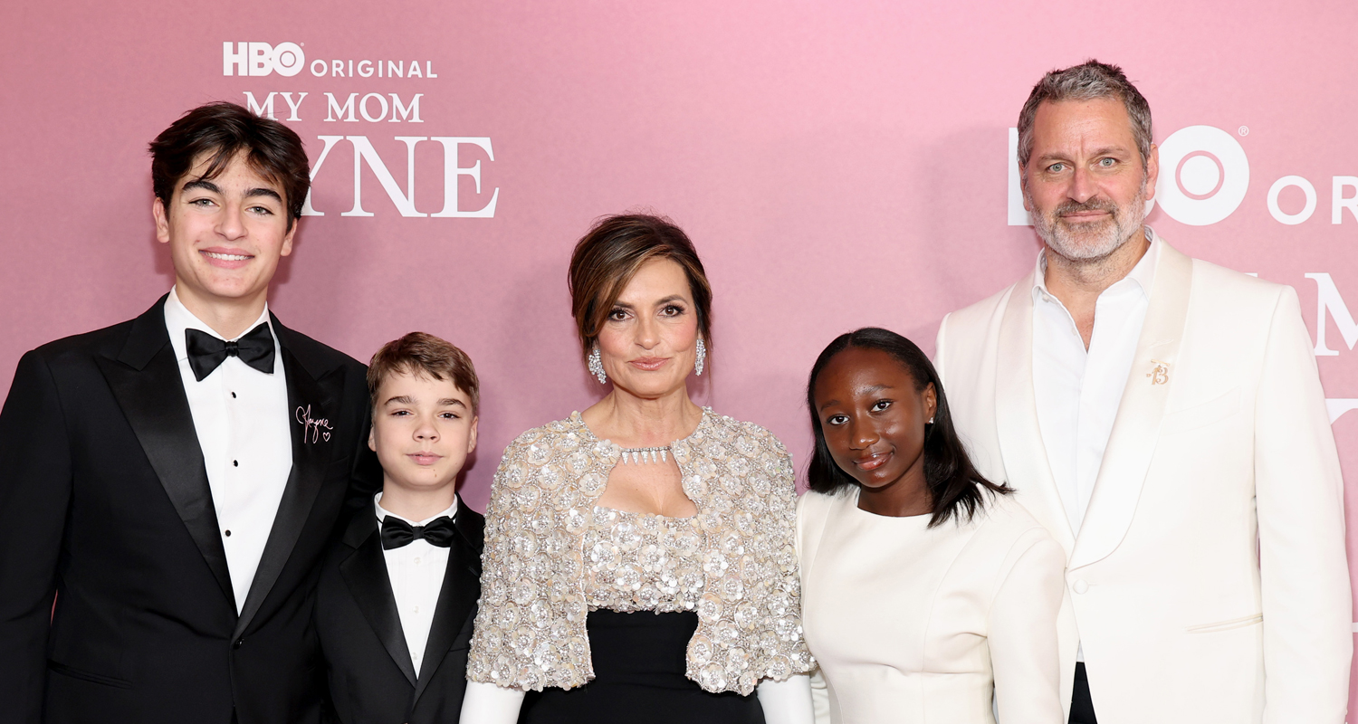 Mariska Hargitay is Joined by Husband Peter Hermann, Their Kids, & Tons ...