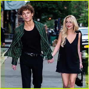 Mason Thames Holds Hands with Girlfriend Mckenna Grace While ...