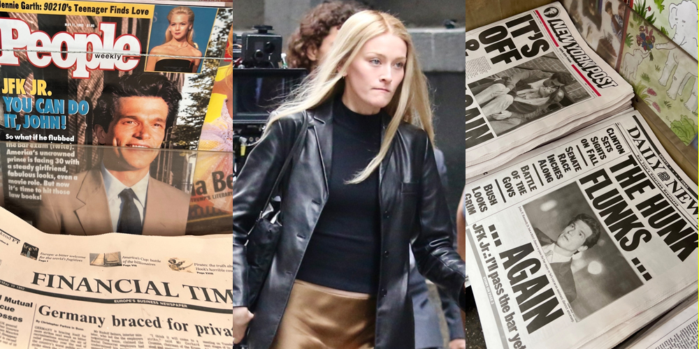 Sarah Pidgeon Begins Filming ‘American Love Story’ as Carolyn Bessette ...