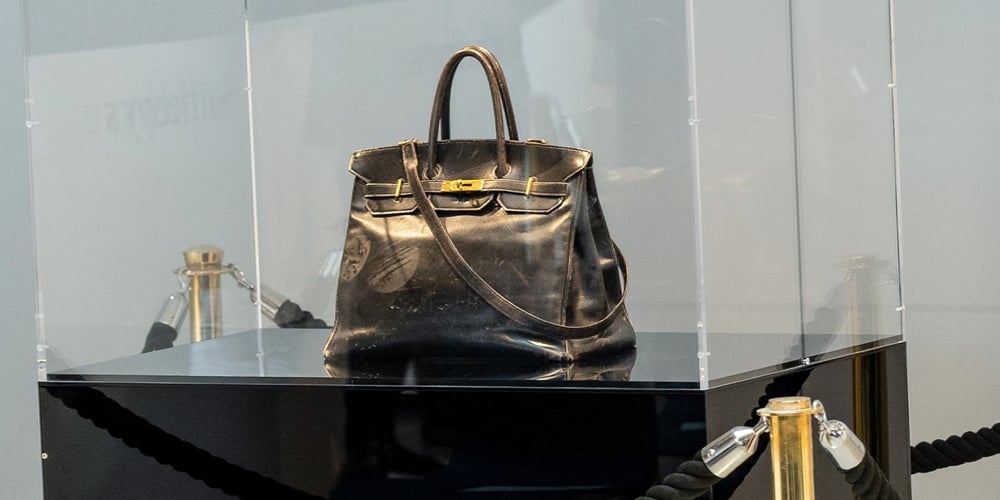 The First-Ever Birkin Bag, Designed for Jane Birkin, Sells at Auction ...