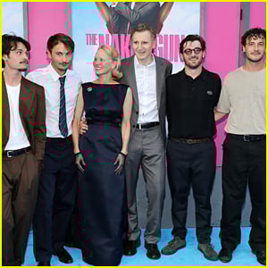 Liam Neeson & Pamela Anderson Bring Their Kids Together for ‘Naked Gun ...