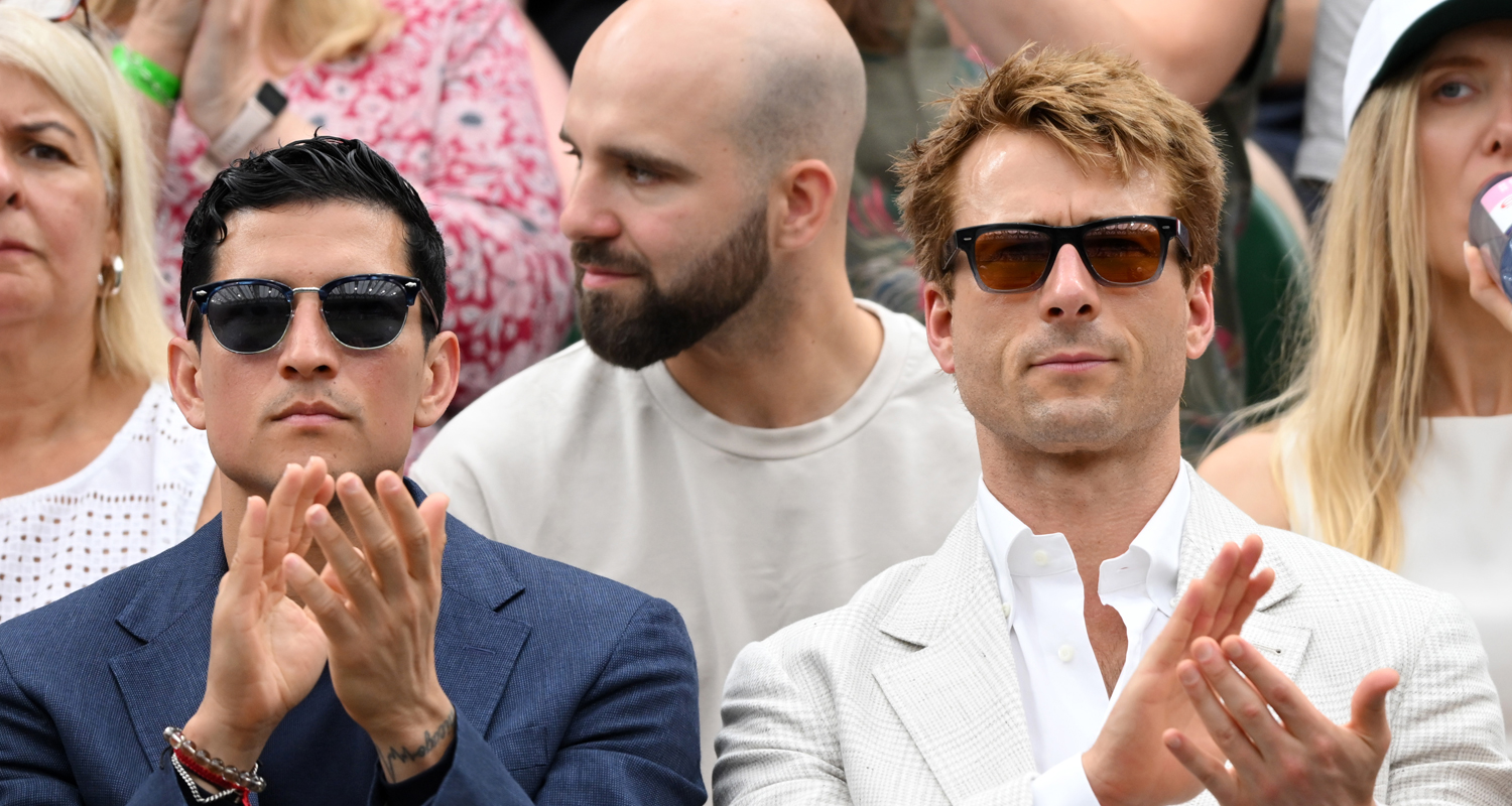 Glen Powell Reunites with ‘Top Gun: Maverick’ Co-Star Danny Ramirez at ...