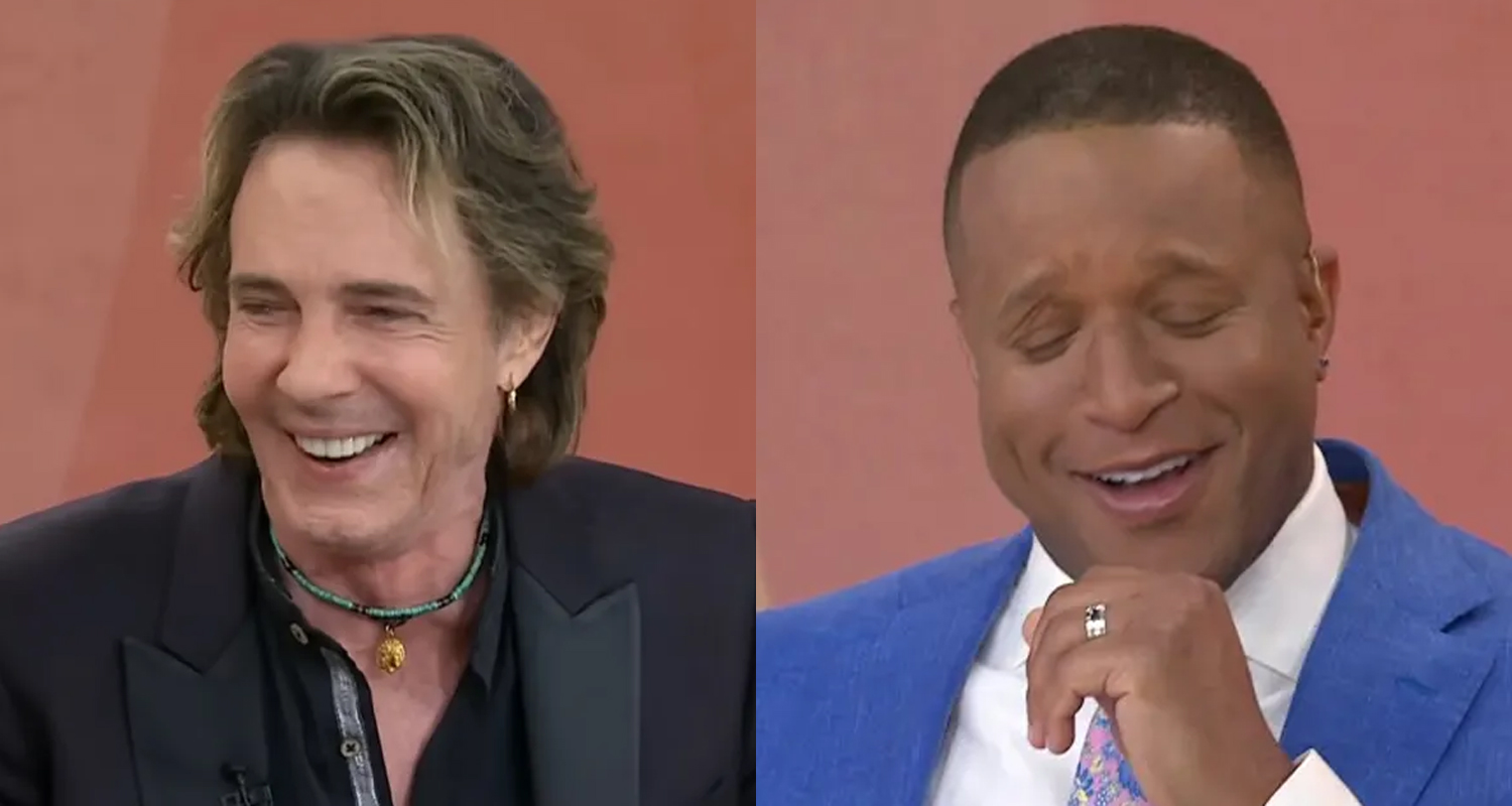 Rick Springfield Playfully Calls Out Craig Melvin for Yawning During ...
