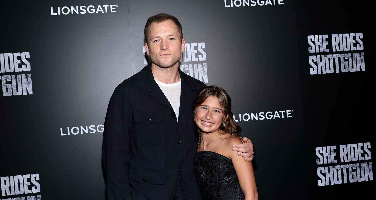 Taron Egerton & Young Co-Star Ana Sophia Heger Attend ‘She Rides ...