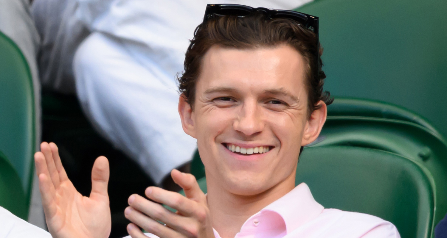 Tom Holland Gets Animated at Wimbledon With Younger Brother Paddy ...