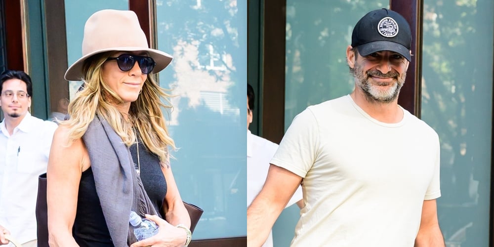 Jennifer Aniston & New Boyfriend Jim Curtis Spotted Checking Out of New ...