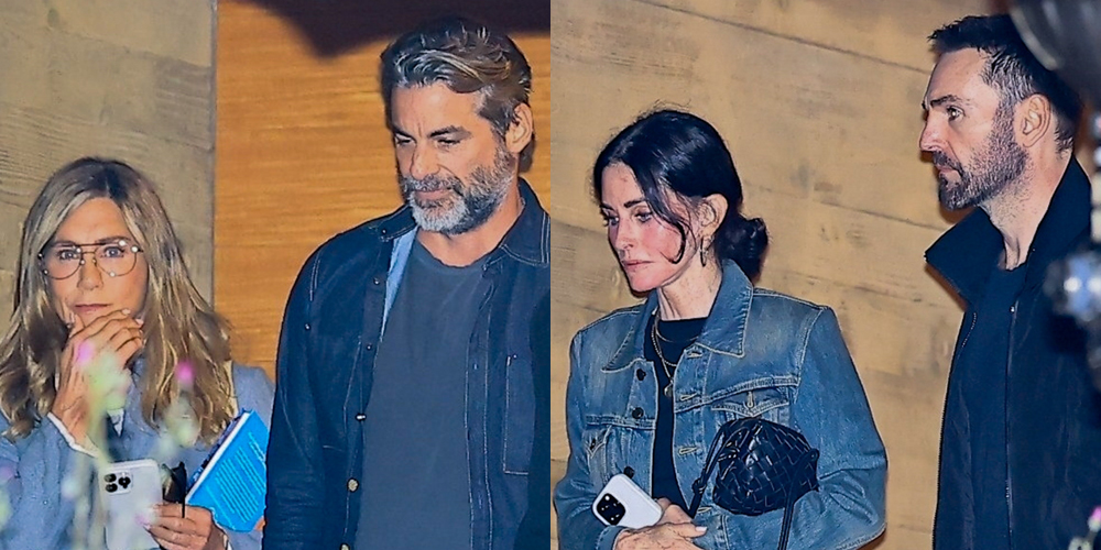 Jennifer Aniston & New Boyfriend Jim Curtis Double Date with Courteney ...