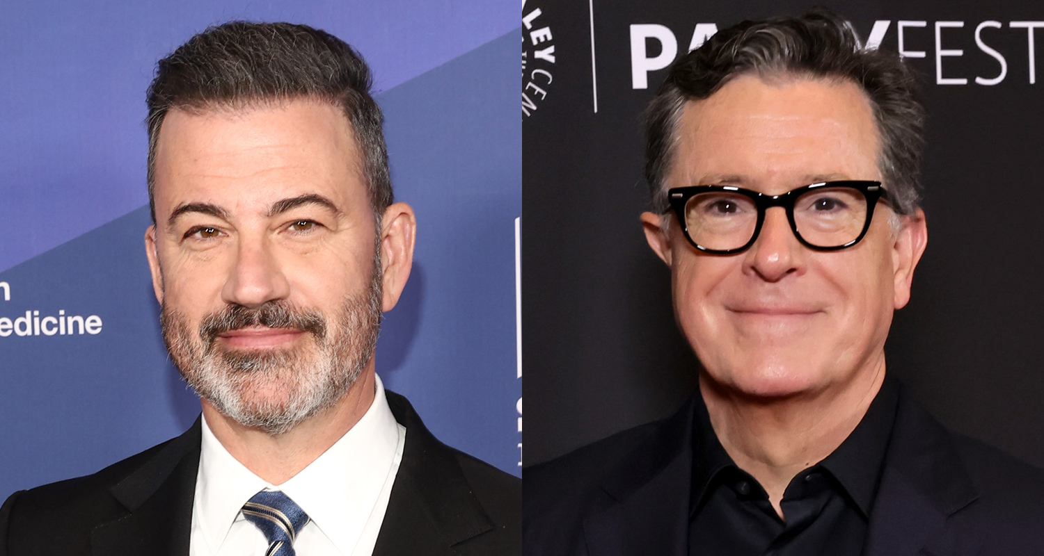 Jimmy Kimmel Defends Stephen Colbert, Slams Claims ‘Late Show’ Was ...