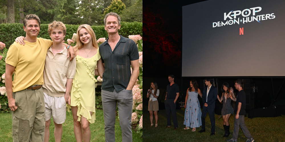 Neil Patrick Harris & Family Welcome the ‘KPop Demon Hunters’ Team to ...