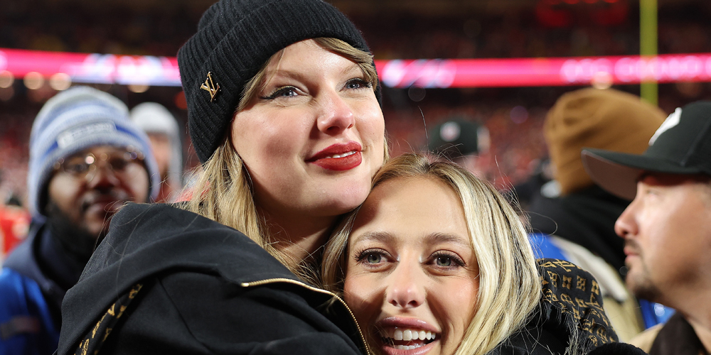 Patrick & Brittany Mahomes React to Taylor Swift & Travis Kelce Engagement News | brittany ...