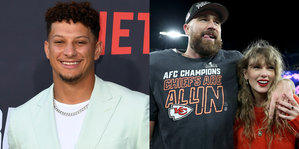 Patrick Mahomes Says He Didn’t Initially Believe Travis Kelce Was Dating Taylor Swift | Patrick ...