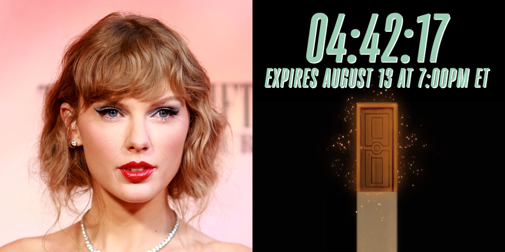 Taylor Swift Launches Another Countdown Clock, This One With a Floating Door | Taylor Swift, The ...