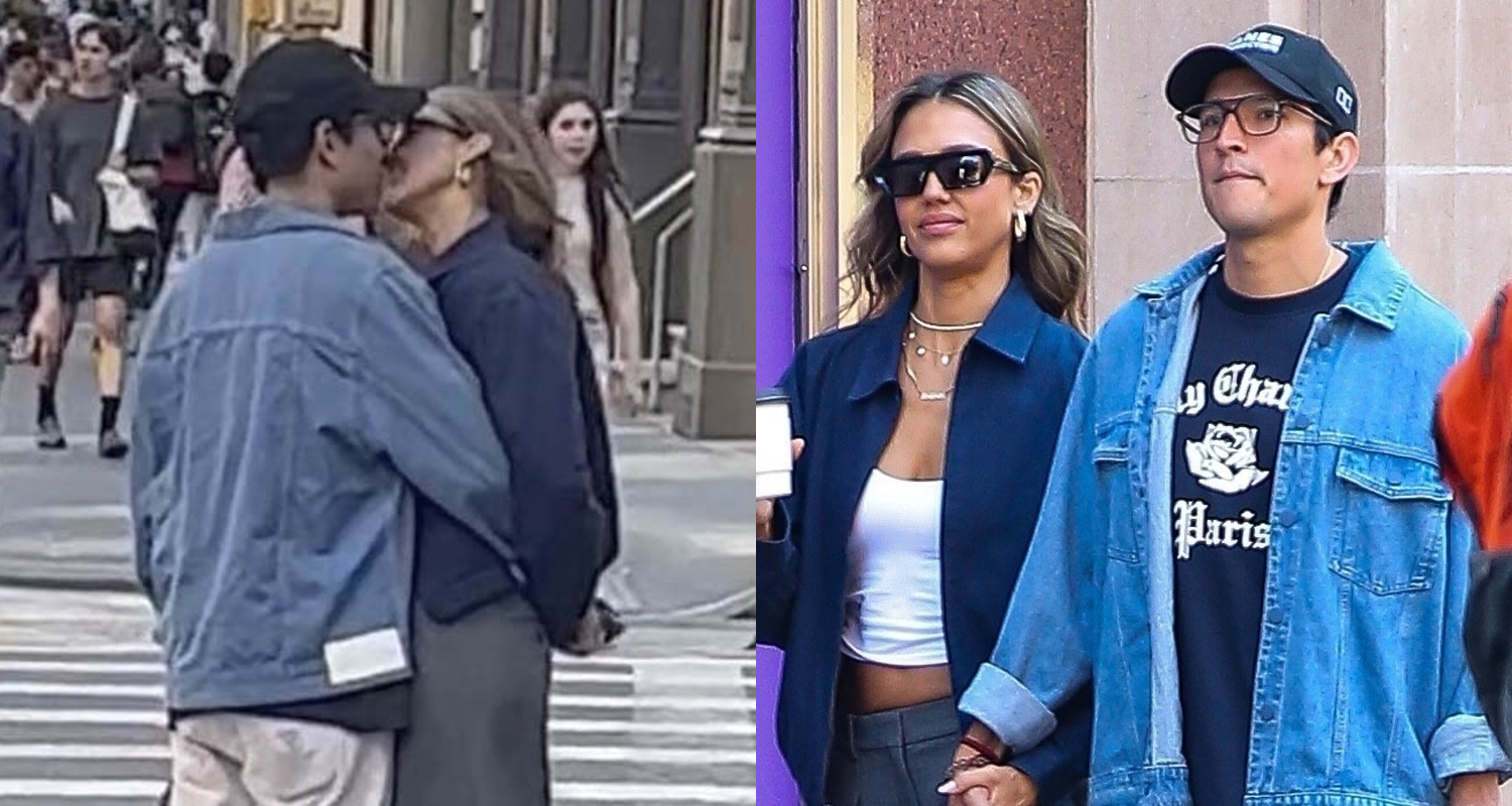 Jessica Alba & Boyfriend Danny Ramirez Share Sweet Kisses While ...