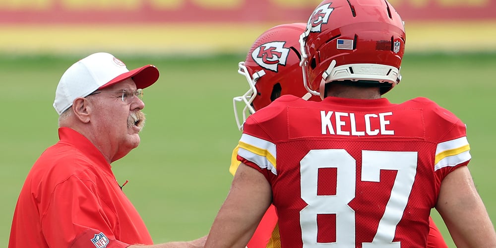 Andy Reid Responds to Tense Exchange with Travis Kelce During Chiefs’ Sunday Night NFL Game ...