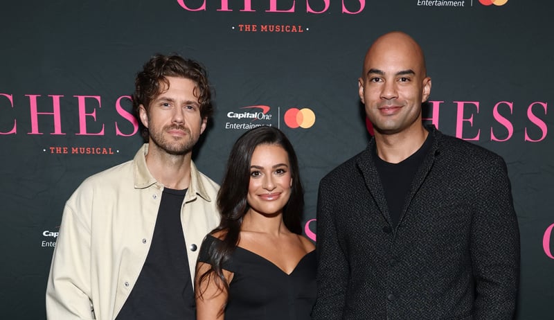 Lea Michele Joins ‘Chess’ Cast at Press Day, Explains Why She Decided ...