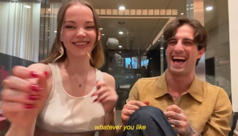 Dove Cameron Gives Rare Peek Into Relationship with Damiano David in ‘Whatever You Like’ Video ...