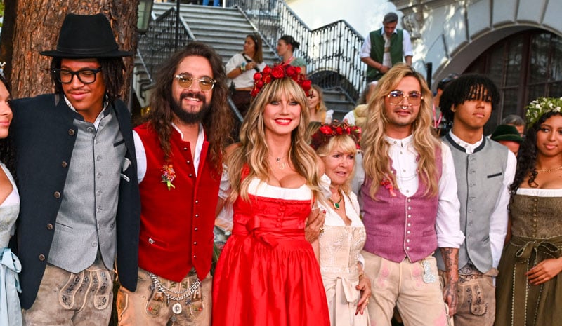 Heidi Klum Gets Support From All Four Kids & Husband Tom Kaulitz at ...