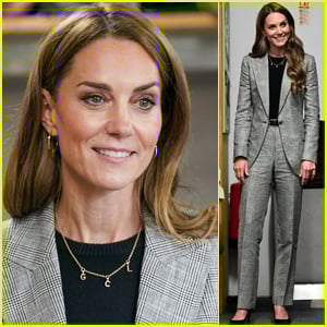 Kate Middleton Looks Stylish While Touring British Textile Mills – See ...