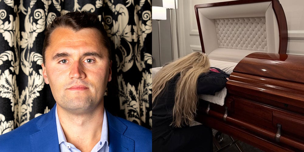 Erika Kirk Shares Photos of Charlie Kirk’s Body in His Casket While Breaking Her Silence on His ...
