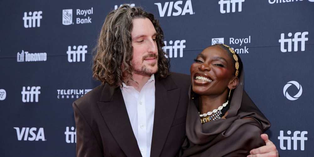 Michaela Coel & Boyfriend Spencer Hewett Make Rare Red Carpet ...
