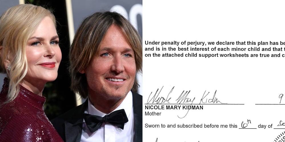 Nicole Kidman & Keith Urban’s Divorce Documents: Papers Hint at How Long They’ve Been Preparing ...