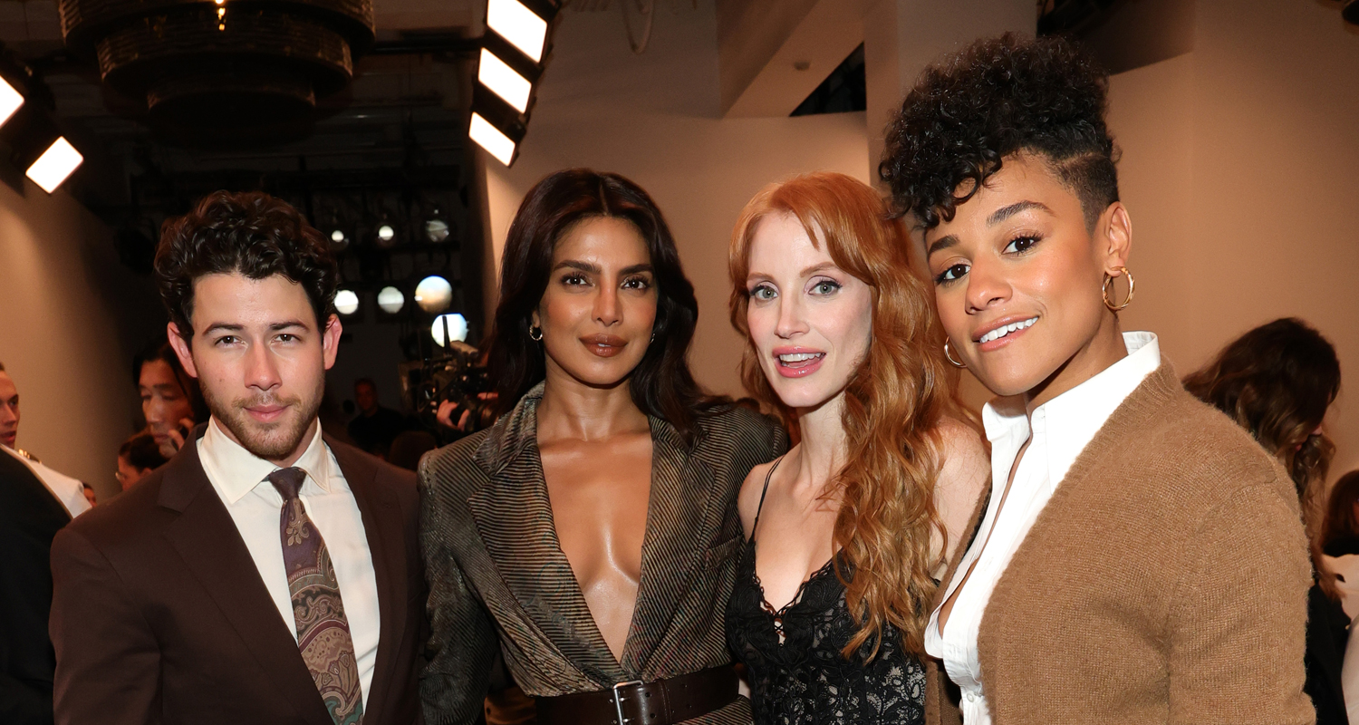 Nick Jonas & Priyanka Chopra Join Jessica Chastain, Ariana DeBose ...