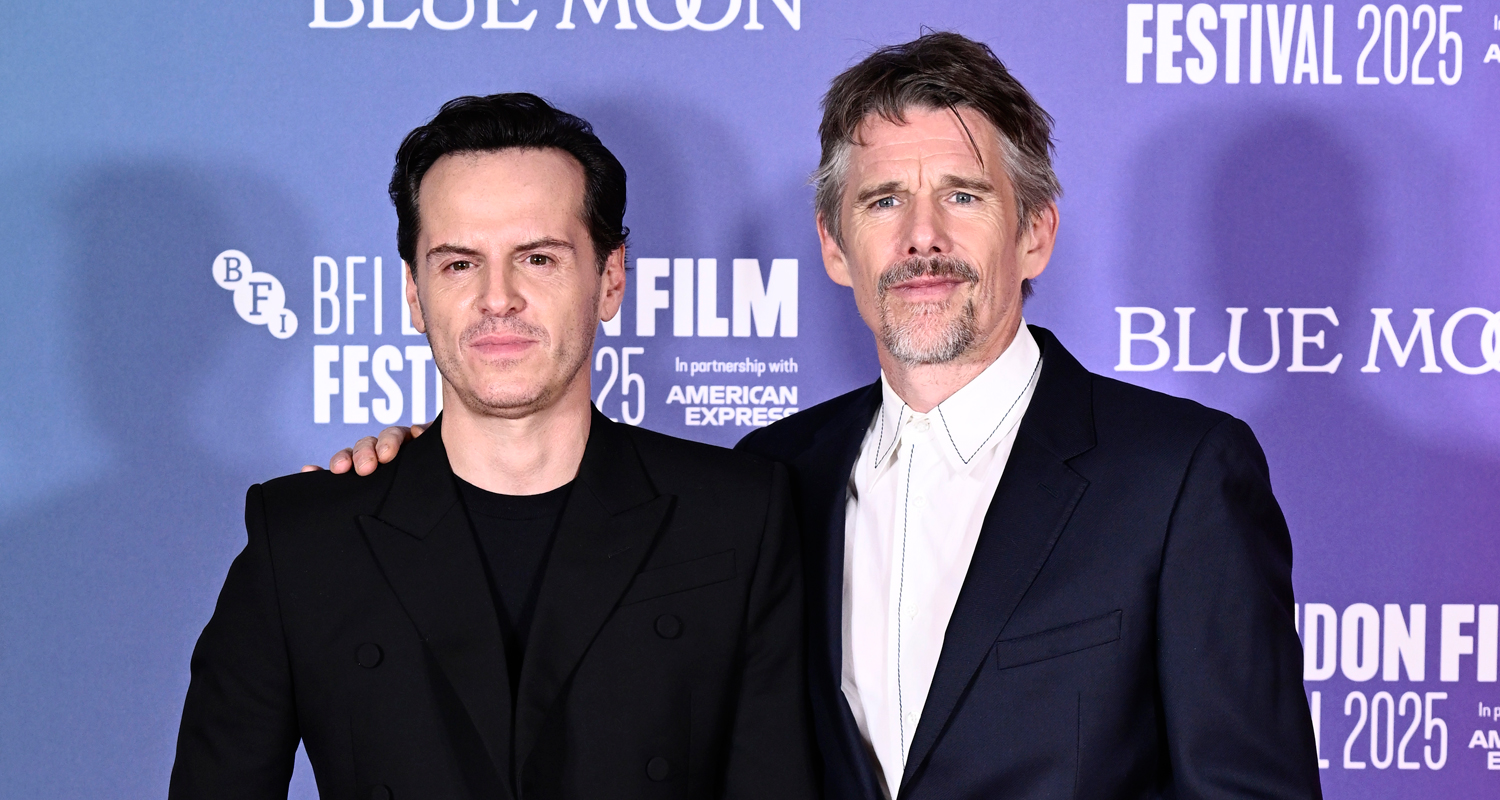 Ethan Hawke & Andrew Scott Premiere New Movie ‘Blue Moon’ at BFI London ...