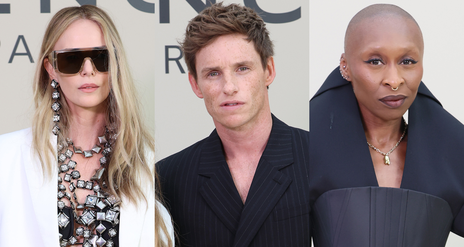 Charlize Theron, Eddie Redmayne, & Cynthia Erivo Step Out for Givenchy Show During Paris Fashion ...