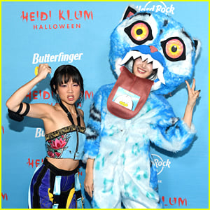 HUNTR/X Singers Rei Ami & EJAE Dress as ‘KPop Demon Hunters’ Characters ...