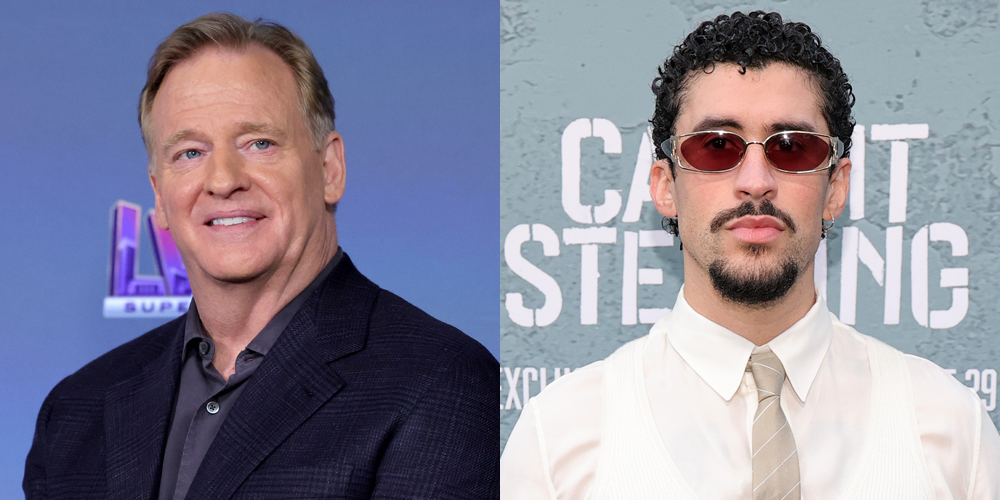 NFL Commissioner Roger Goodell Stands By Bad Bunny Performing at Super ...