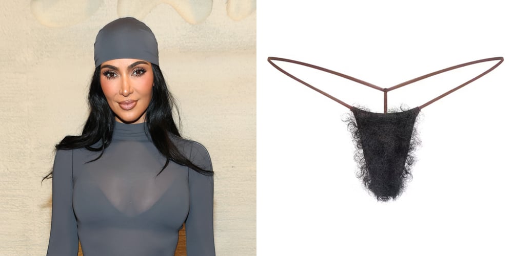Kim Kardashian’s Skims Drops Controversial ‘Full Bush’ Faux Hair Panty Underwear | Kim ...