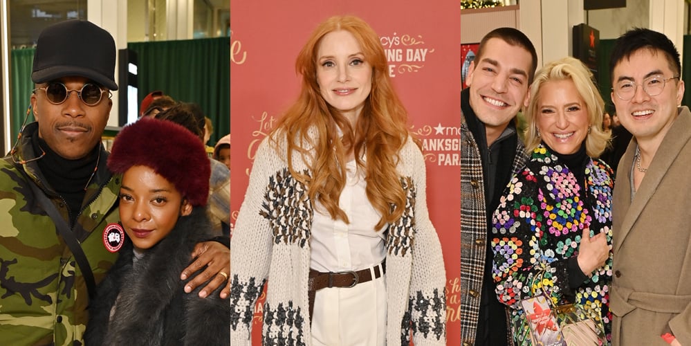 Jessica Chastain & More Stars Attend Macy’s Parade to Celebrate ...