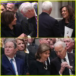 Former Presidents & VPs Gather for Dick Cheney’s Funeral: Obamas ...