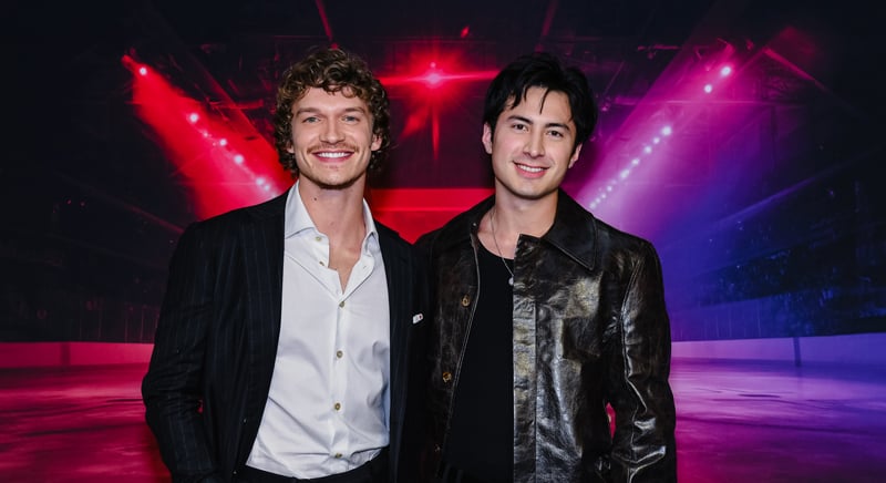 ‘Heated Rivalry’ Actors Connor Storrie & Hudson Williams Hit the Red ...