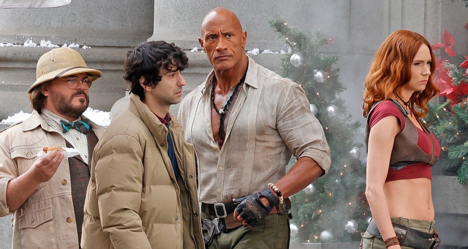 Dwayne Johnson, Jack Black, & More Get to Work Filming ‘Jumanji 4′ in ...